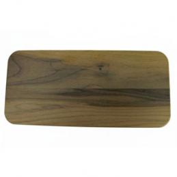 6" X 13" Rectangle Wood Base - Black Walnut - Special Purchase